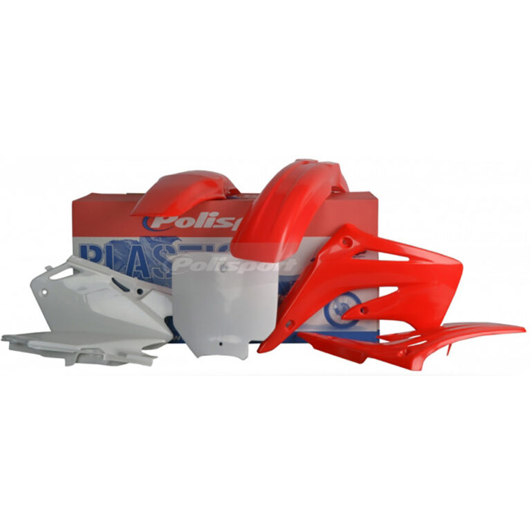 PLASTIC BODY KIT RED Honda CR85R 2003-2007 Honda CR85RB Expert 2003 ...